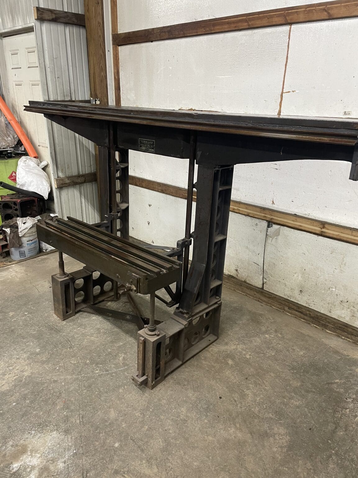 Tobin Arp TA14 line bore machine table - Joe Baker Equipment Sales, Inc.