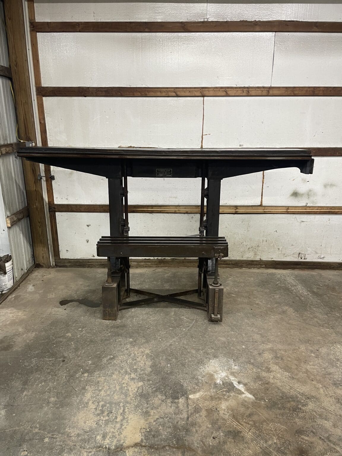 Tobin Arp TA14 line bore machine table - Joe Baker Equipment Sales, Inc.