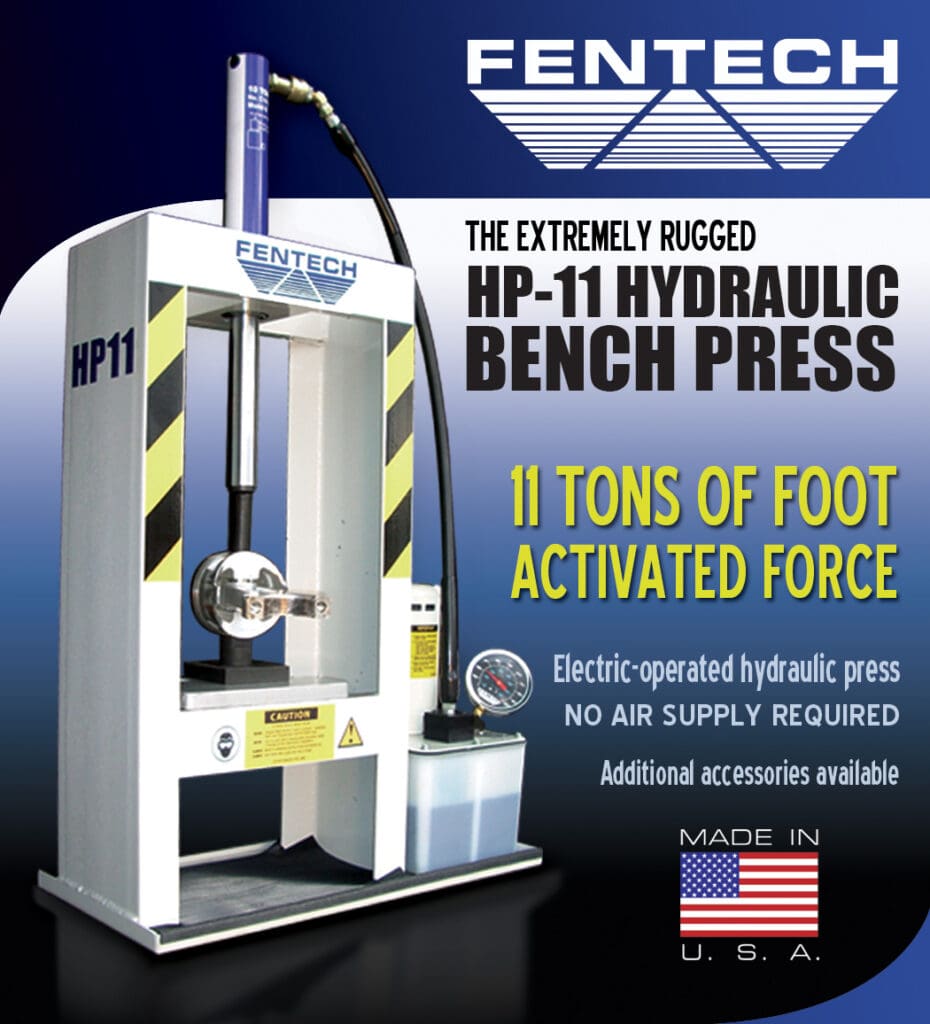 Fentech Dynamic Balancing Machinery - Joe Baker Equipment Sales, Inc.